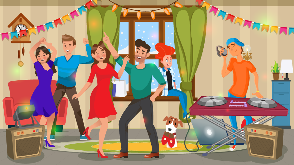 Cartoons About Holiday Parties