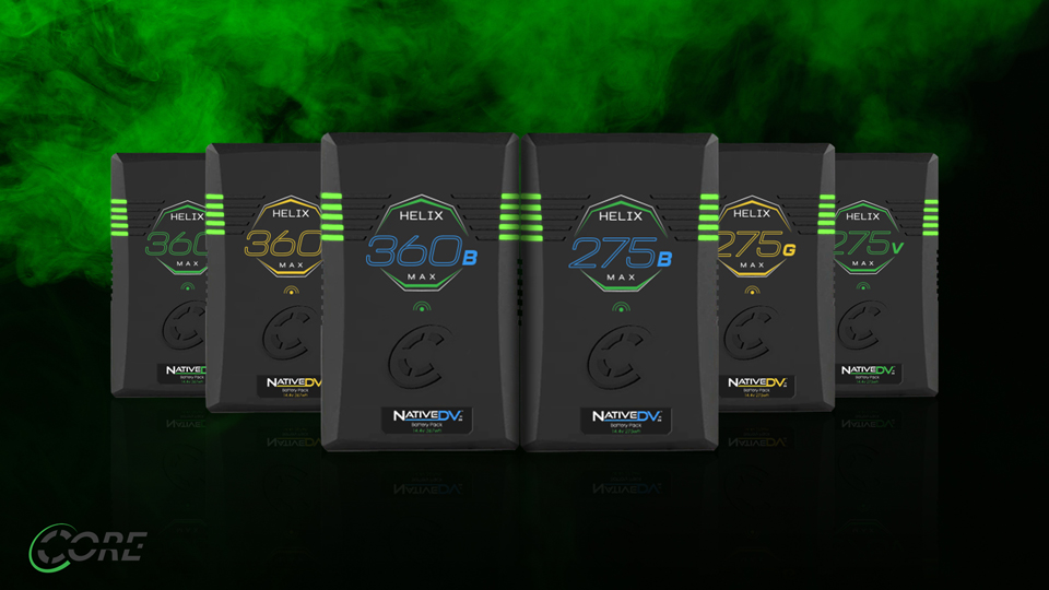 Core SWX Announces the Helix Max Dual-Voltage Cinema Batteries | B&H ...