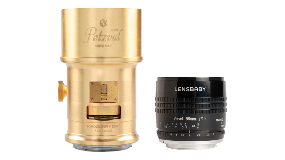 The Lomography Petzval 85mm + the Lensbaby Velvet 56mm | B&H eXplora