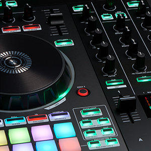 Roland DJ-202 2-Channel, 4-Deck DJ Controller for Serato DJ-202