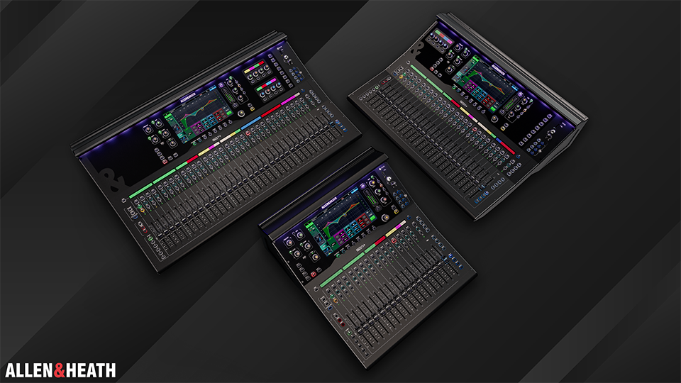 Allen & Heath Introduce the Updated SQ+ Mixing Console Lineup | B&H eXplora