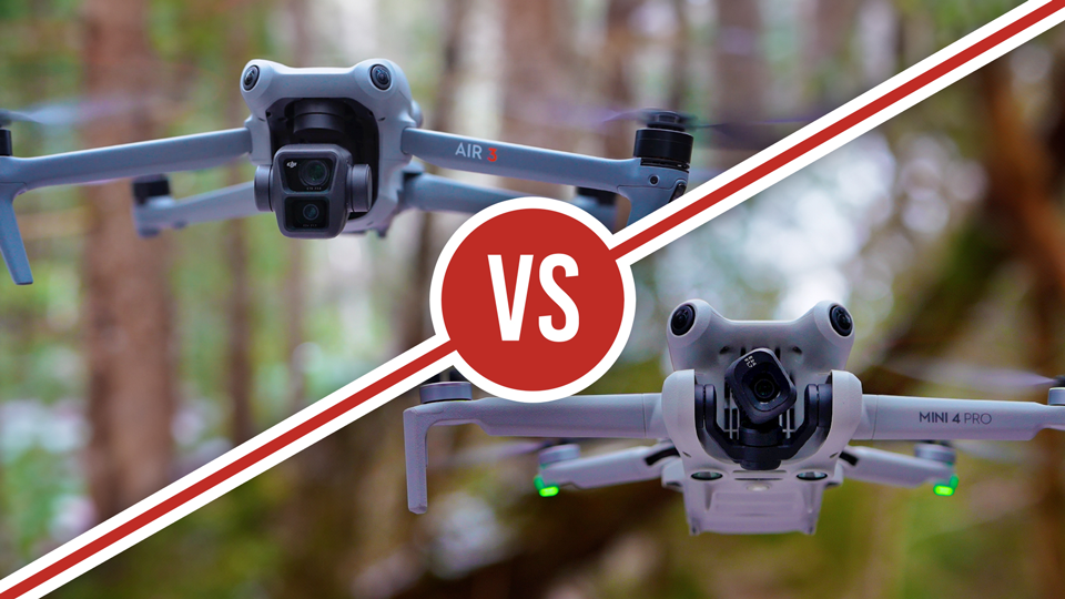 DJI Air 3 vs. Mini 4 Pro: Battle of the Small Drones | B&H eXplora