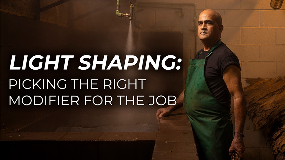 Light Shaping: Picking the Right Modifier for the Job, with Ian Spanier ...