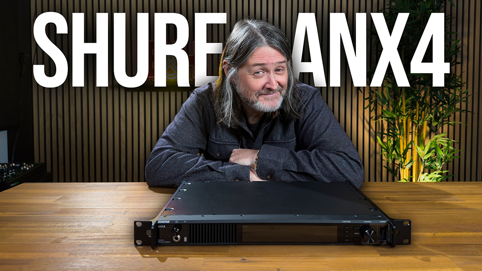 Shure ANX4: Easily Manage Your Wireless Channels | B&H eXplora